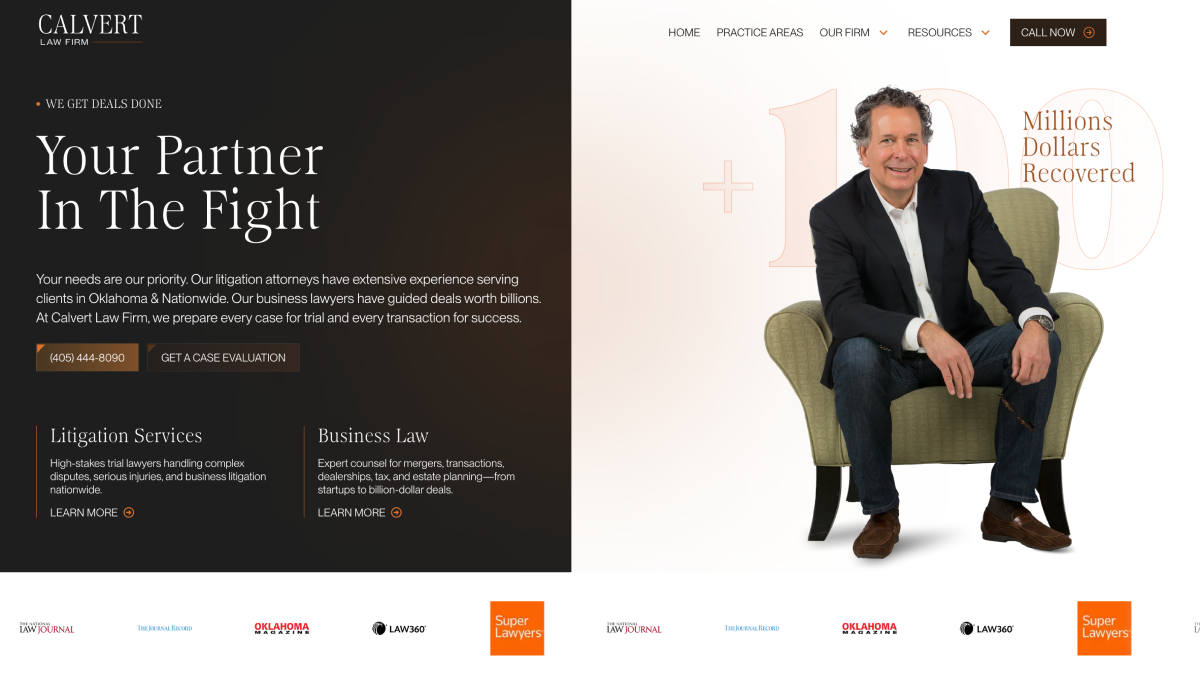 Oklahoma City Lawyers | Calvert Law Firm